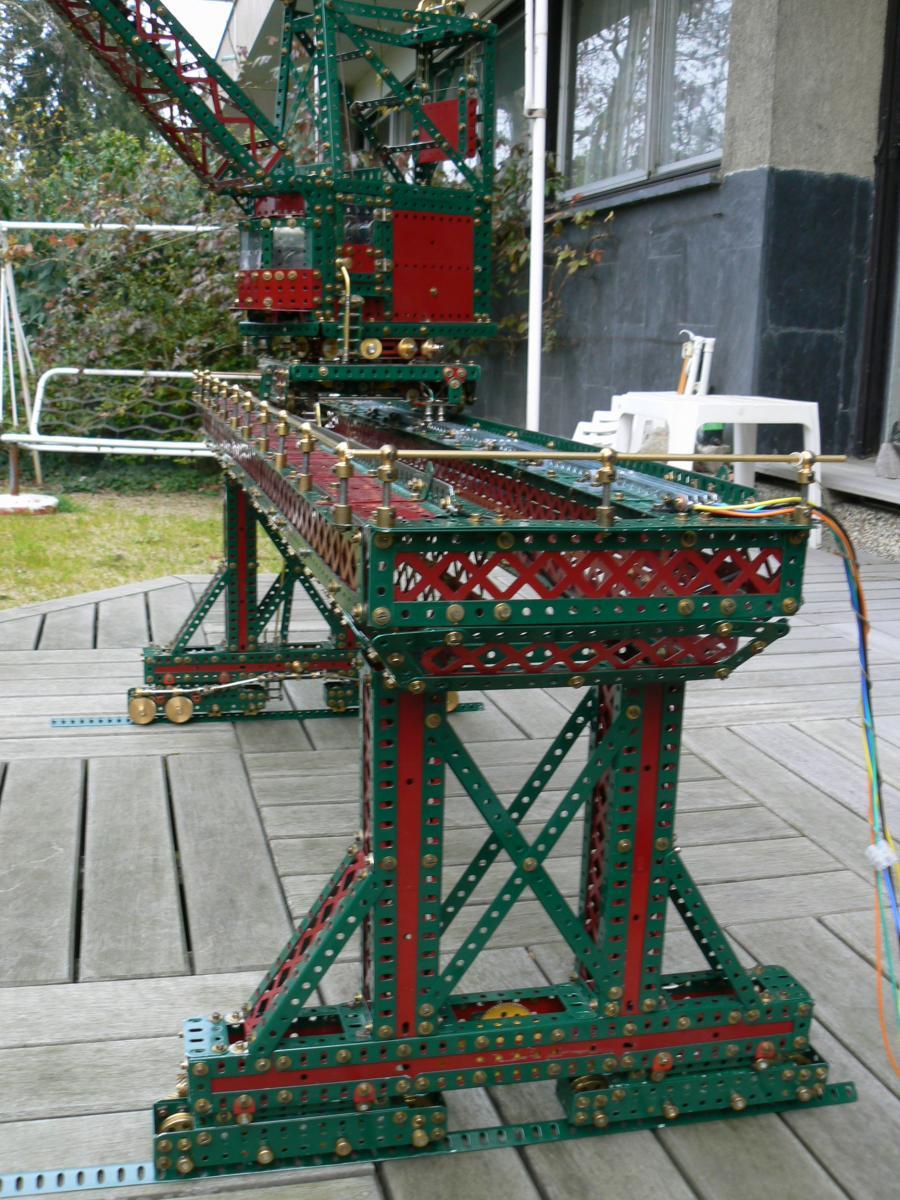 Grue sur Pont Roulant – J.C. Brisson – Club des Amis du MECCANO